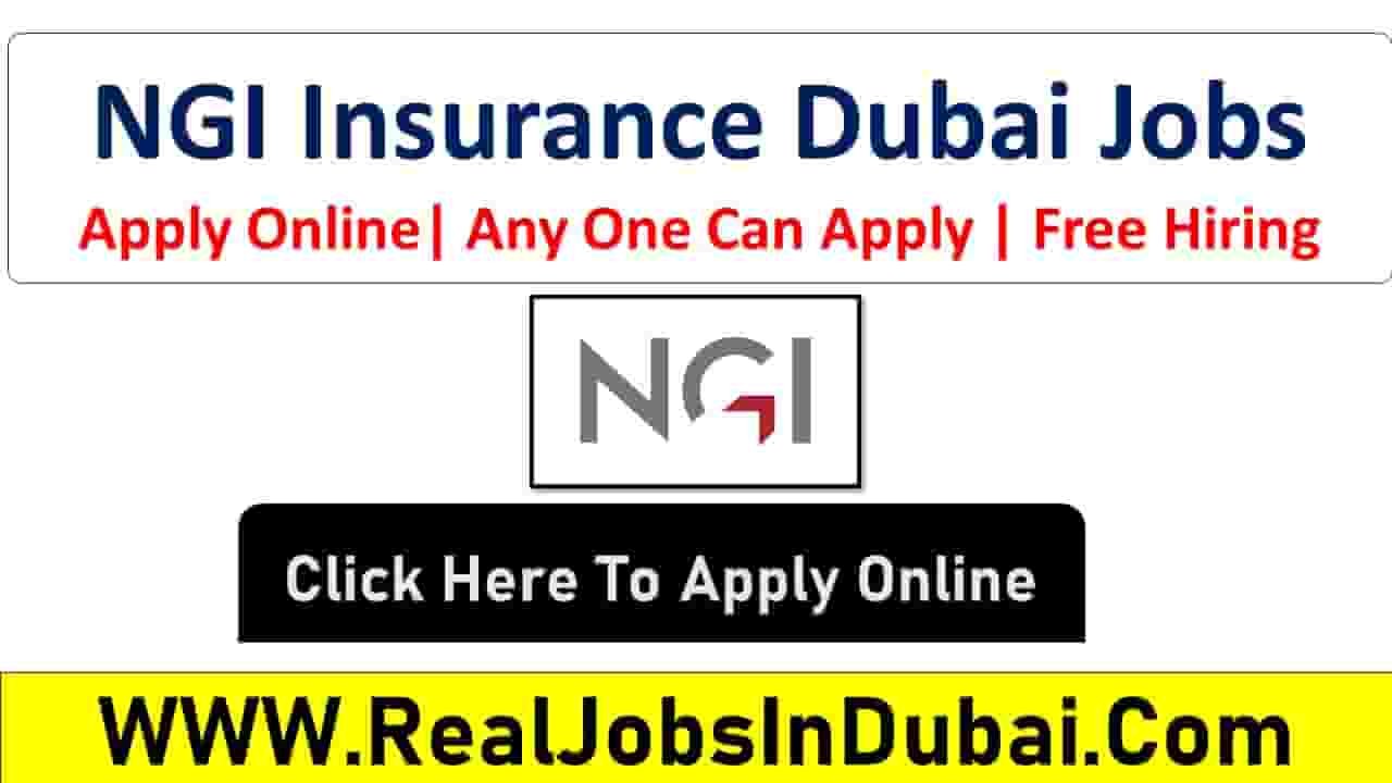 NGI Insurance Careers Dubai Latest and New Jobs 2025 - RealJobs
