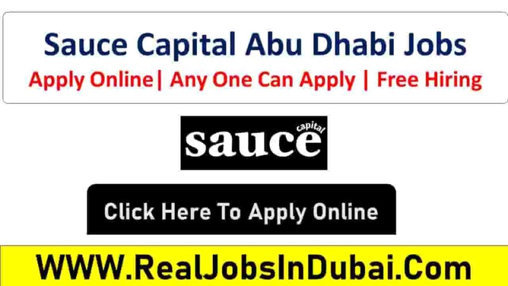 Sauce Capital Abu Dhabi Careers Jobs Vacancies 2025 RealJobs sauce-capital-abu-dhabi-careers-jobs-vacancies-2025-realjobs
