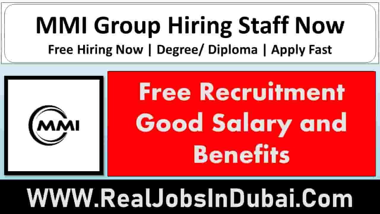 MMI Careers Jobs Vacancies In Dubai – UAE 2025 - RealJobs