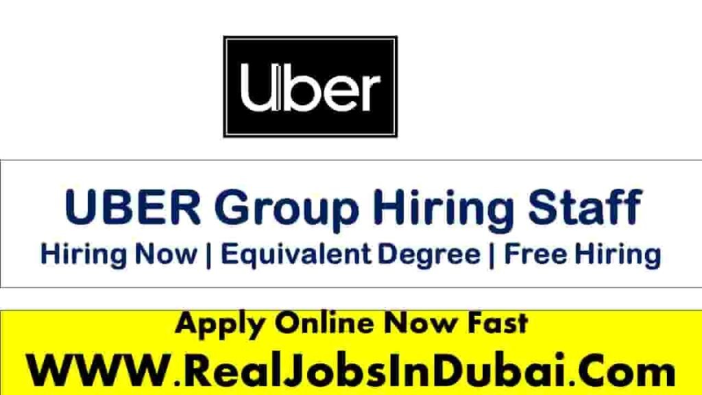 UBER Careers Jobs Opportunities In UAE
