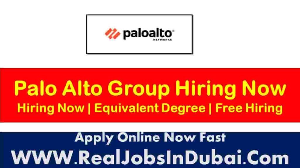 Palo Alto Networks Careers Jobs In Dubai & World Wide. - RealJobs