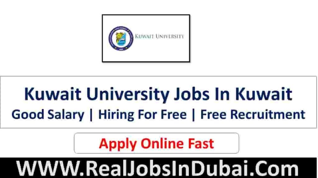 Kuwait University Careers Jobs Available Now - 2024 - RealJobs