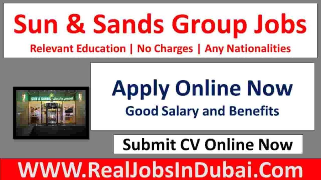 Sun and Sand Career Dubai Latest Jobs - RealJobs