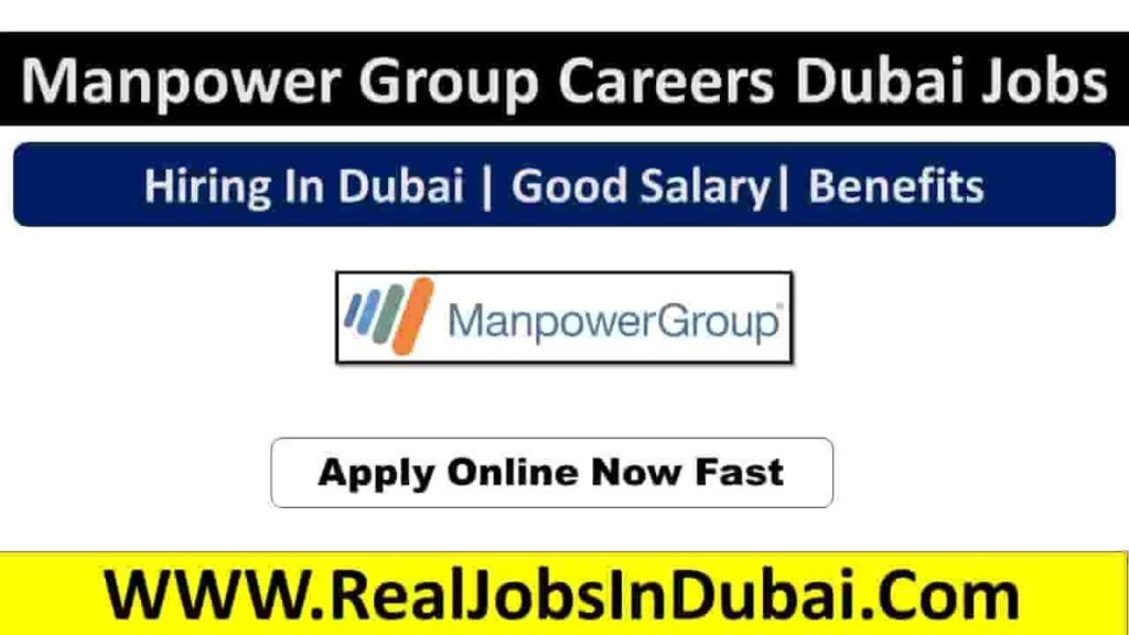 Manpower Group Career Jobs In Dubai 2025 - RealJobs